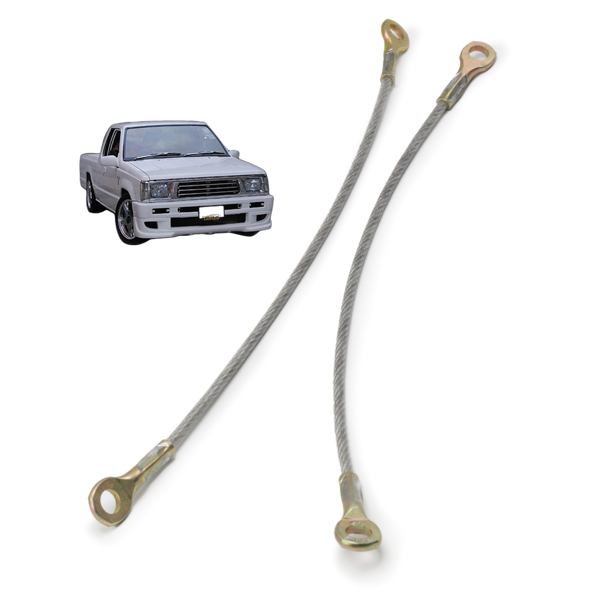 Metal Tailgate Cable Wire For Mitsubishi L200 Cyclone Pickup 1986 1990 ...
