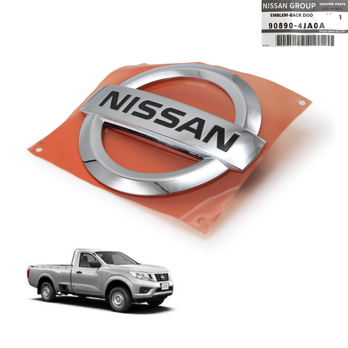 Genuine Rear Logo Emblem Trim Chrome Fits Nissan NP300 Navara D23 2014 2018 | eBay