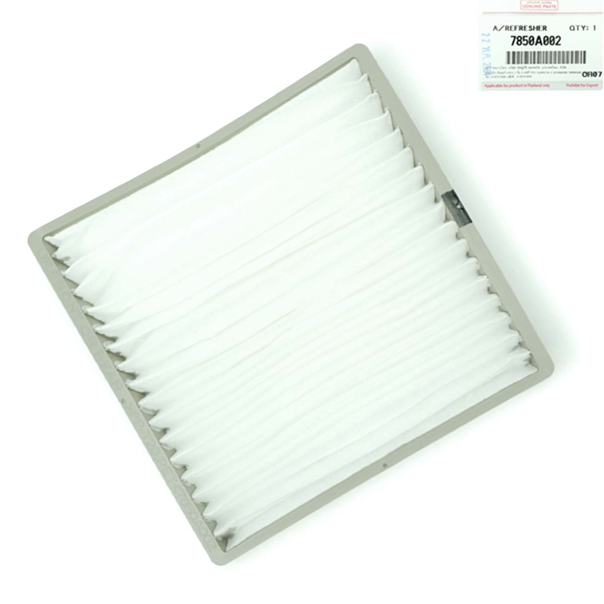 Fits Mitsubishi Mirage Space Star 12 18 Air Cabin Refresher Filter ...