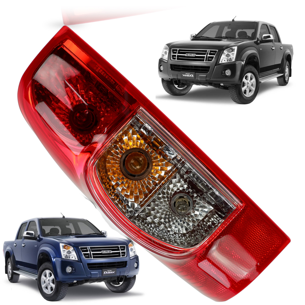 Lh Rear Tail Lamp Light with Bulb Genuine Red For Isuzu D-Max Pickup ...