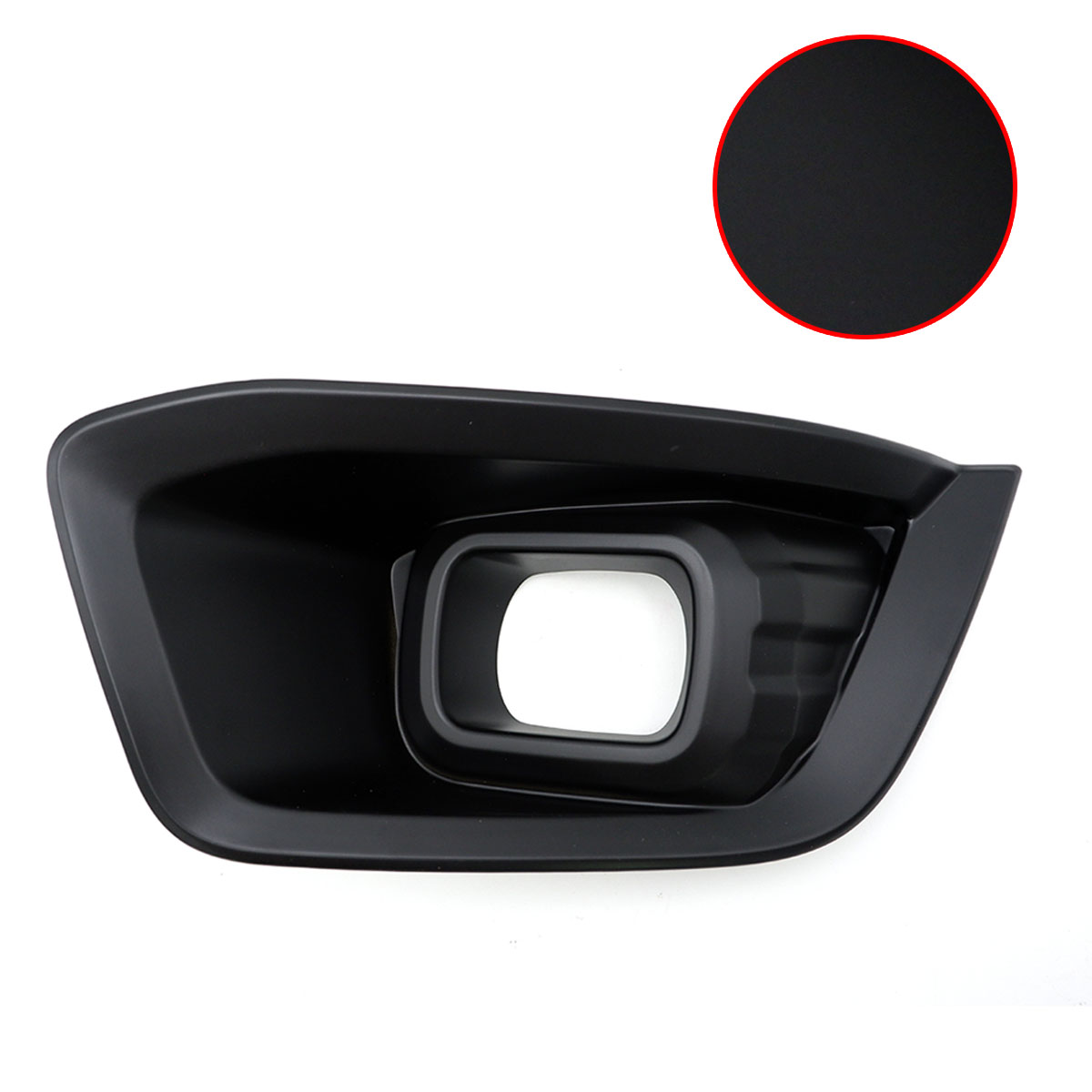 Front Fog Lamp Light Spot Cover Trim Matte Black For Ford Ranger Xlt ...
