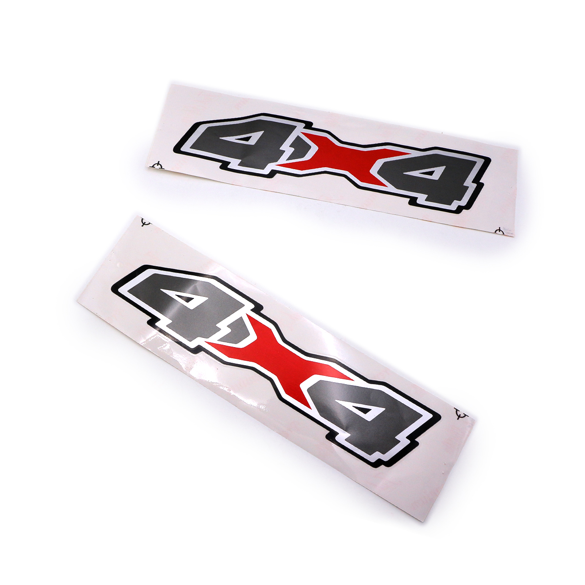 Pair Sticker Decal 4x4 Grey Grey,Red Fits Ford Ranger Wildtrak 4x4 2018 ...