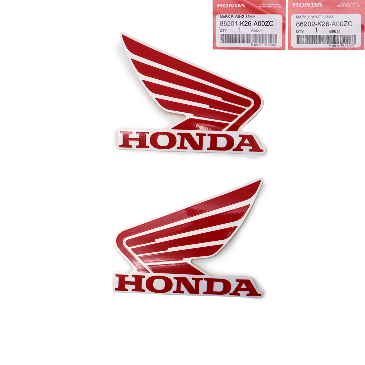 Fits Honda MSX MSX-SF 125cc Grom 2014 19 L+R Sticker Wing Decal Genuine ...