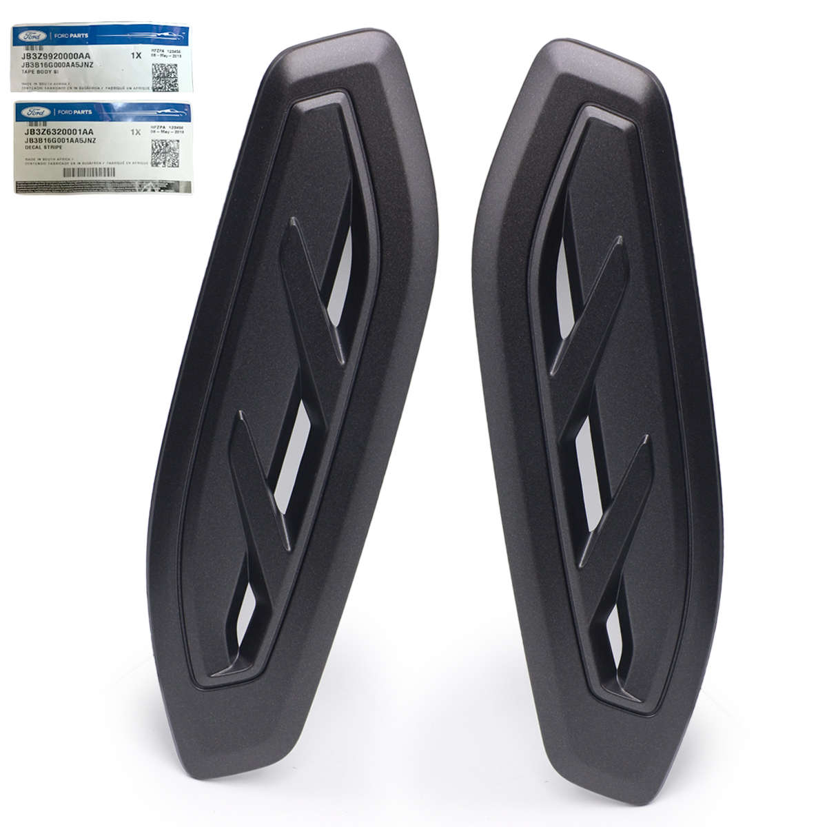 Side Vent Lh+Rh Trim Black For Ford Ranger Raptor 4x4 2018 - 2019 | eBay