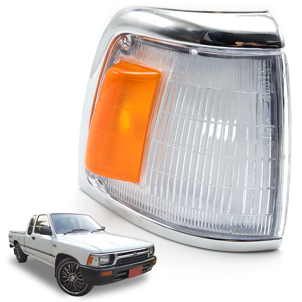 Rh Lampada segnale luminoso angolo anteriore Len adatta a Toyota LN100 Mighty-X 1992 - 1997