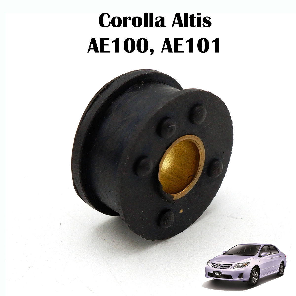 Collegamento Cavo Trasmissione Bush Gomma Ottone Per Toyota Corolla Altis '91'07