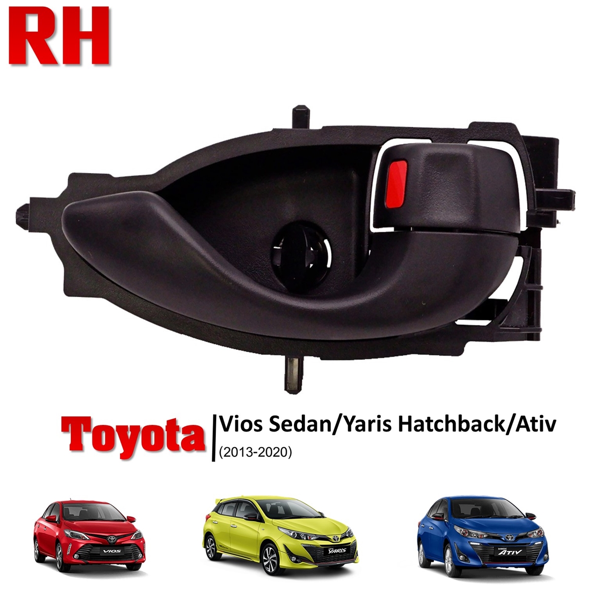 69205-0d330-c0 Toyota Handle Sub-assy Front Door Inside RH 692050D330C0 ...