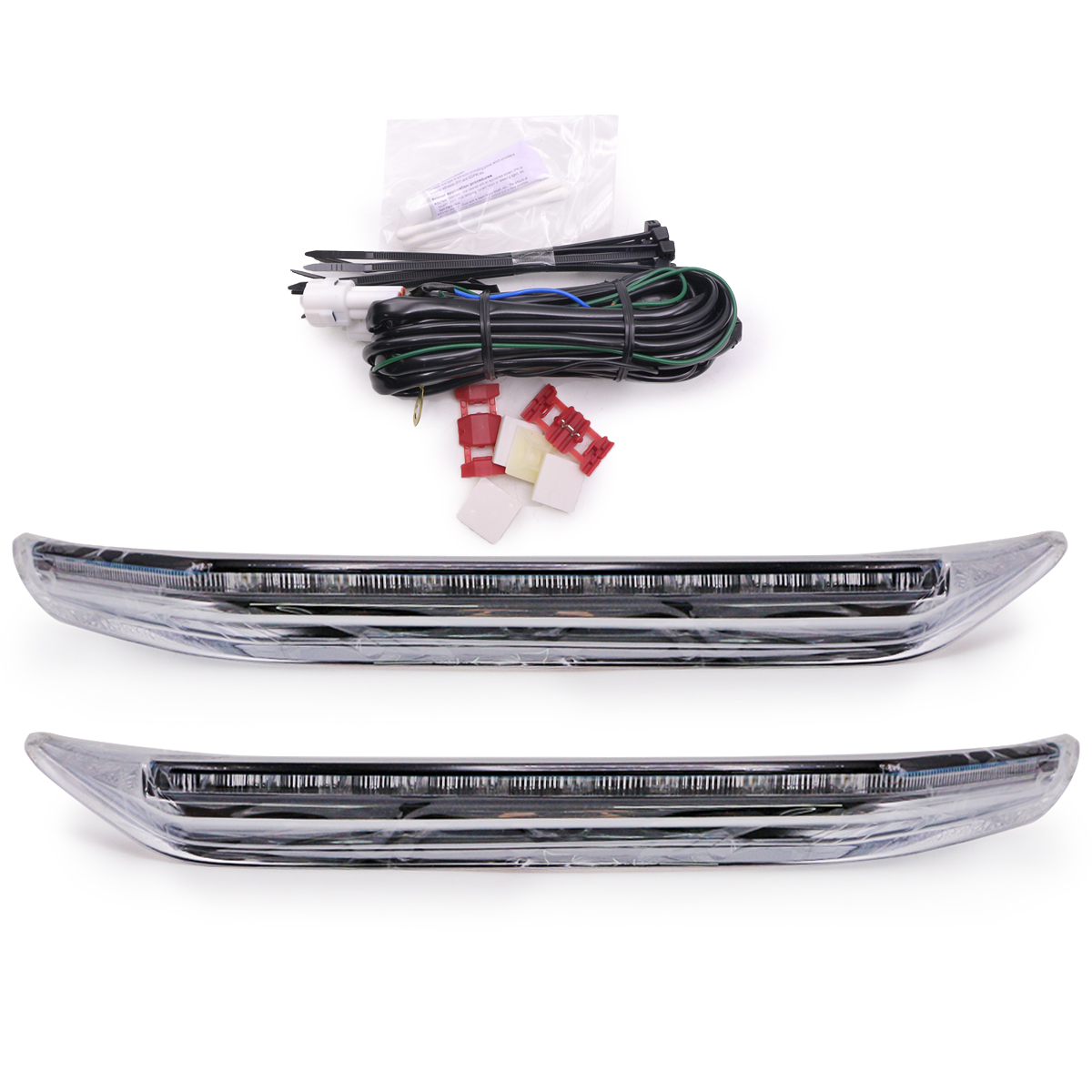 Fitt DRL Set luci diurne adatto a Toyota Fortuner SUV 2011 2015