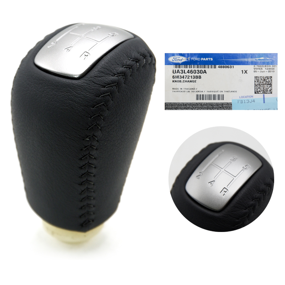 Fits Ford Ranger XLT Wildtrak Pickup 2006 11 Manual Leather Gear Knob ...