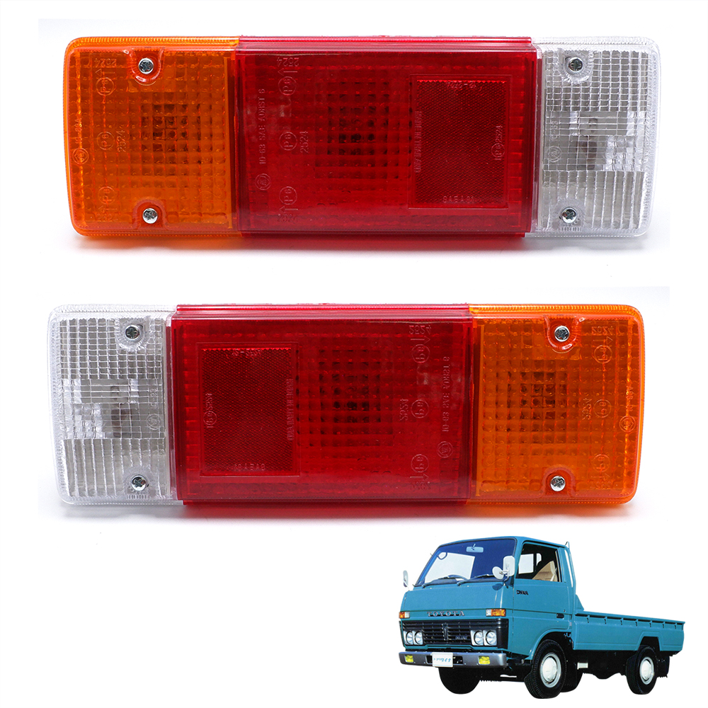 Pair Lh+ Rh Rear Tail Lamp Light Fits Toyota Bu20 Bu61 Bu30 Bu60 1984 ...