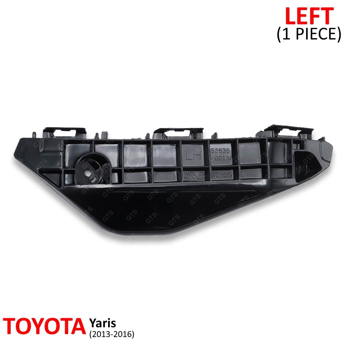 Lh Front Bumper Retainer Bracket For Toyota Yaris Hatchback 2013 2016 ...