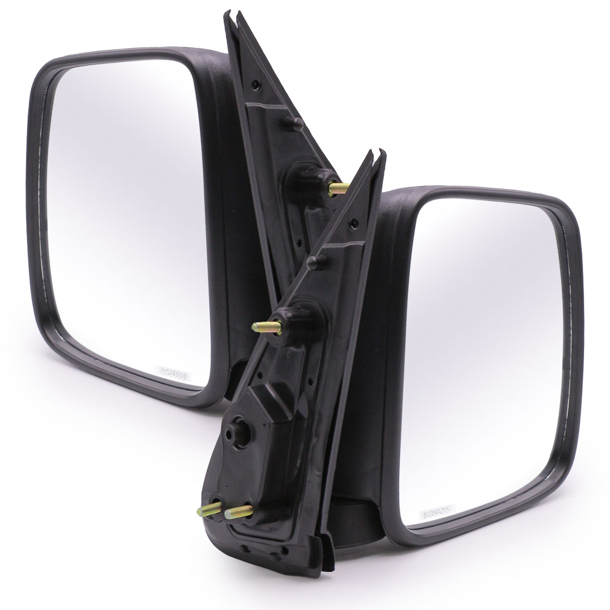 Pair Manual Wing Side Mirror Convex Fits Toyota Commuter, Hiace 2005 ...