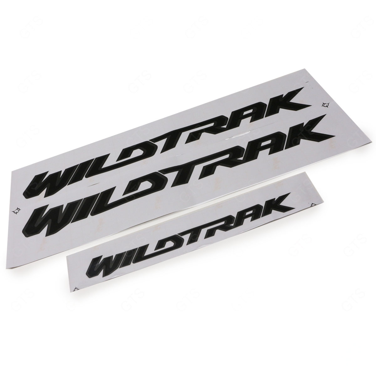 Set Black Side Rear Sticker Decal Fits Ford Ranger Wildtrak 4x4 2018 ...
