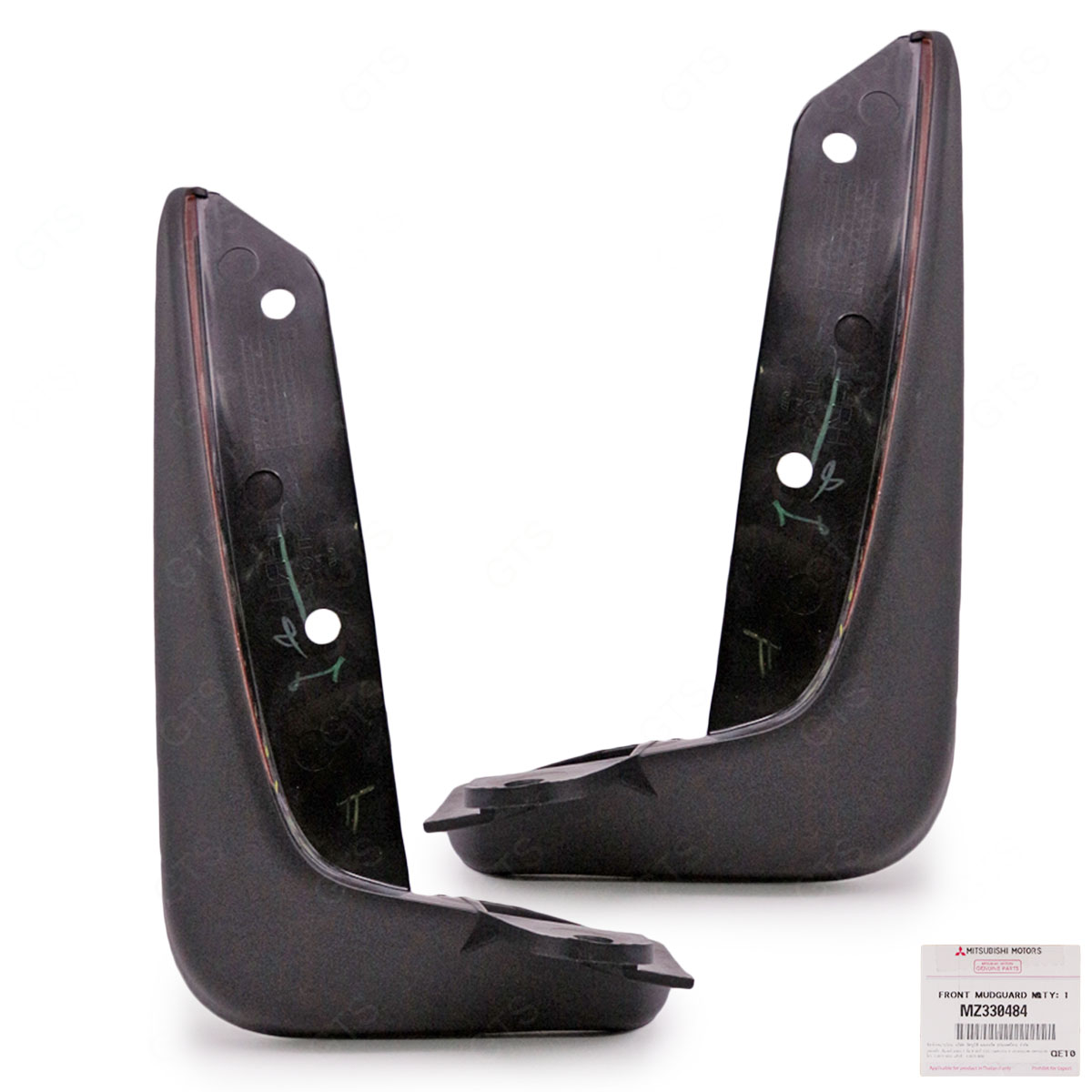 Front Mud Flap Splash Guard For Mitsubishi Mirage Space Star 5 Doors ...