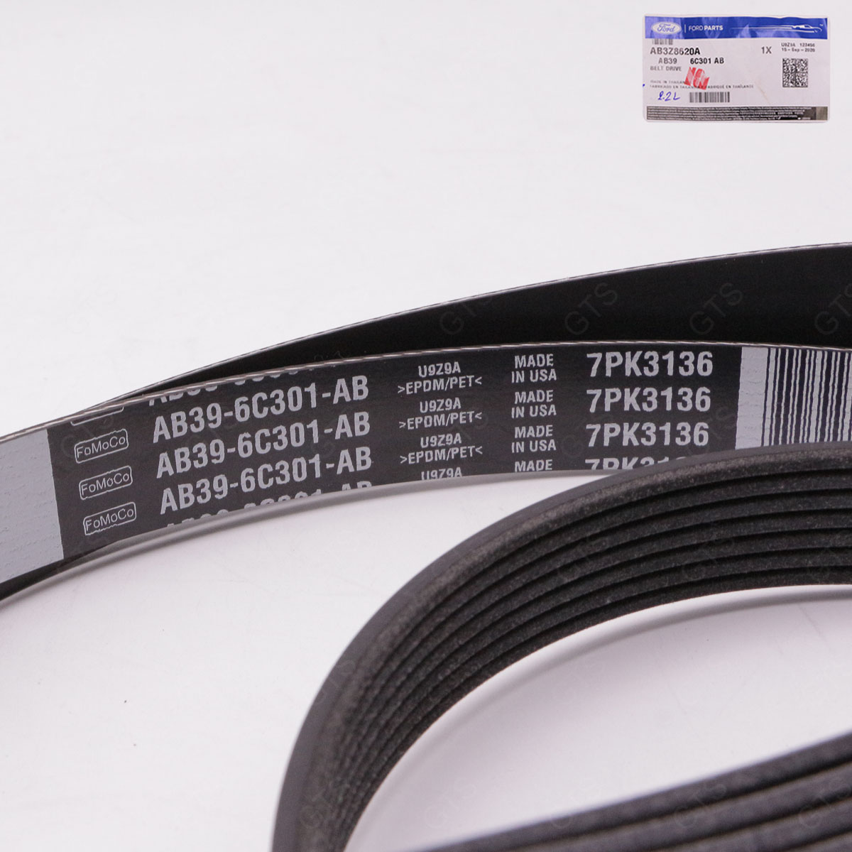 Set Kit Timing Belt 2.2L For Ford Ranger Wildtrak 4x2 4x4 T6 T7 MC 2012 ...