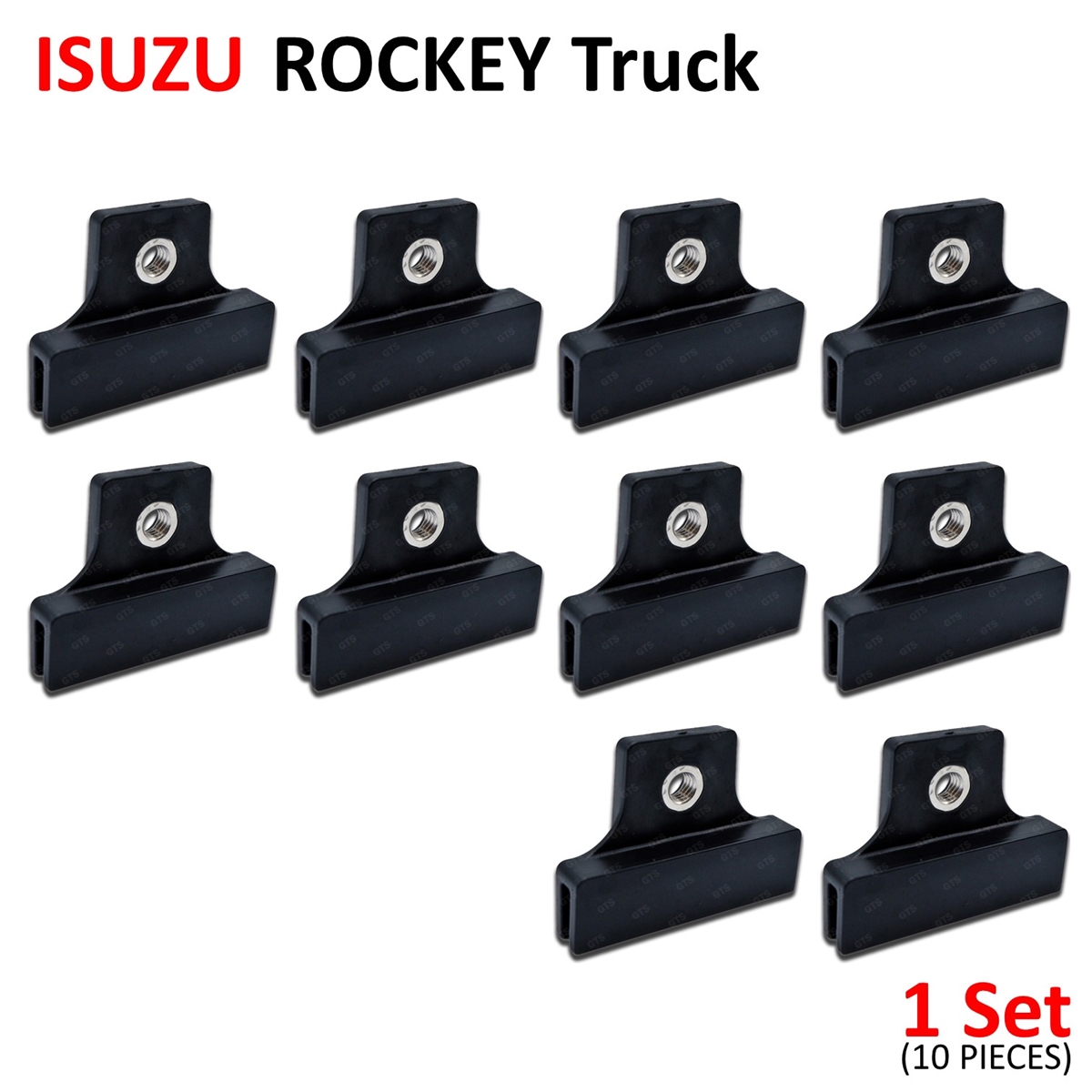 10x Door Window Glass Holder Suitable Clips For Isuzu Rocky Truck '84 ...