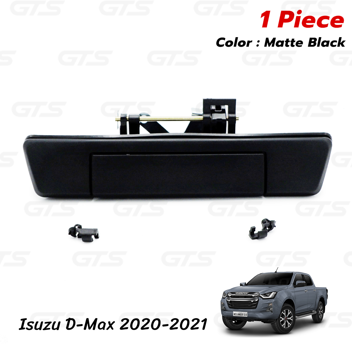 Black Rear Tailgate Handle Fits Isuzu D-Max Spark Hi-Lander V-Cross ...