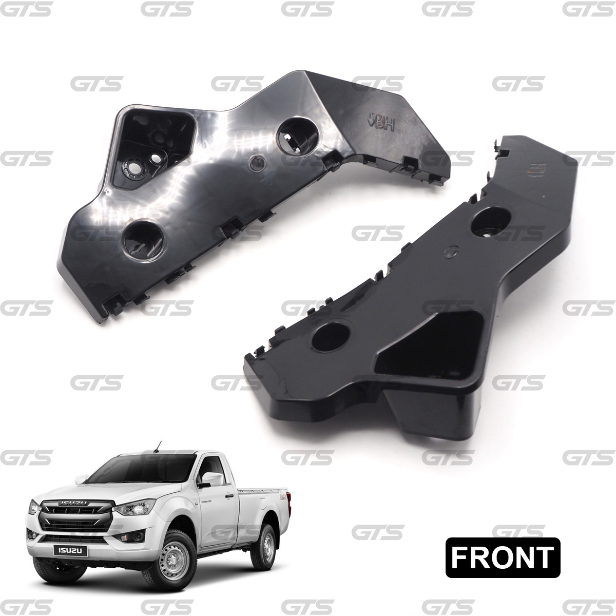 Lh+Rh Front Bumper Support Bracket Fits Isuzu D-max 2WD Spark Cab 2020 ...