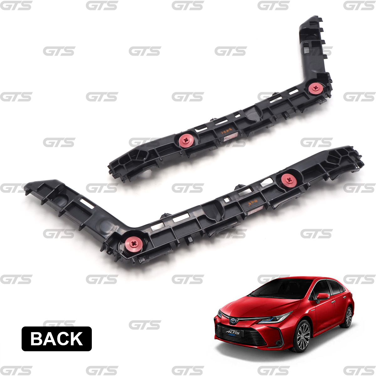 For Toyota Corollar Altis 2020 - '22 Lh+Rh Rear Long Bumper Support ...