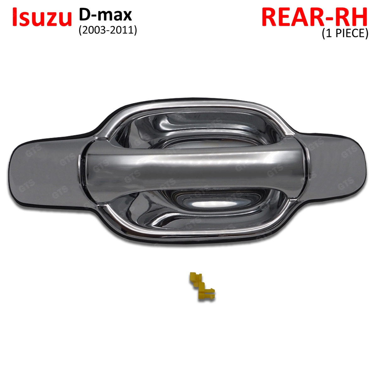 Chrome Rear Rh Outer Door Handle Fits Isuzu Holden D-Max Colorado 2003 ...