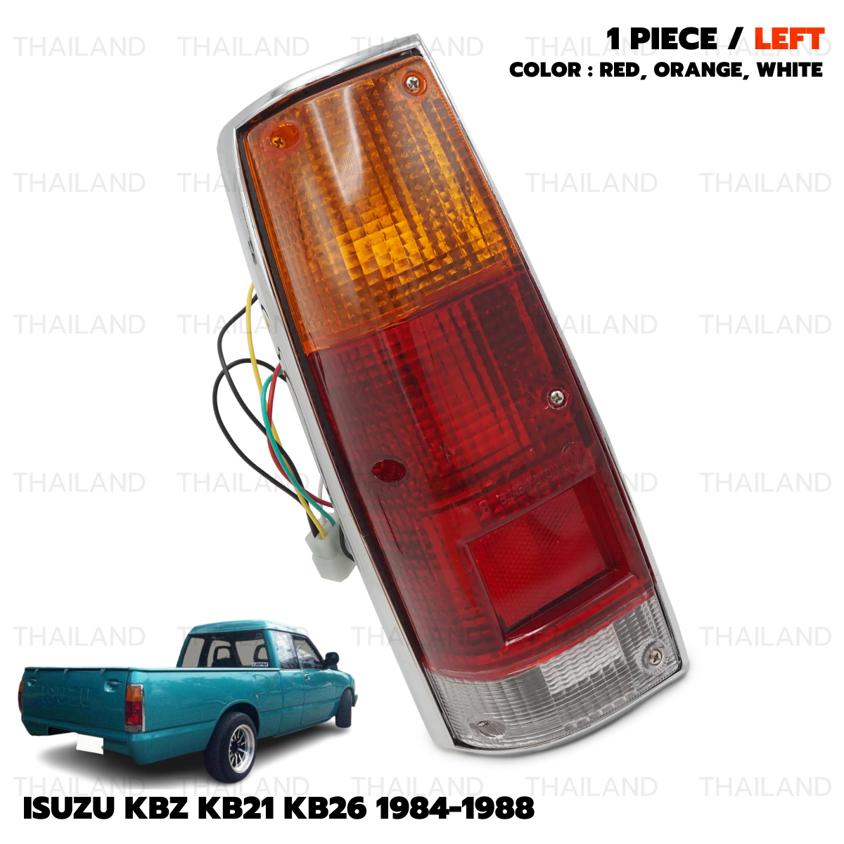 Left Tail Light Rear Lamp Bulb For Isuzu/Rodeo KBZ KB21 KB26 LUV 1983 ...