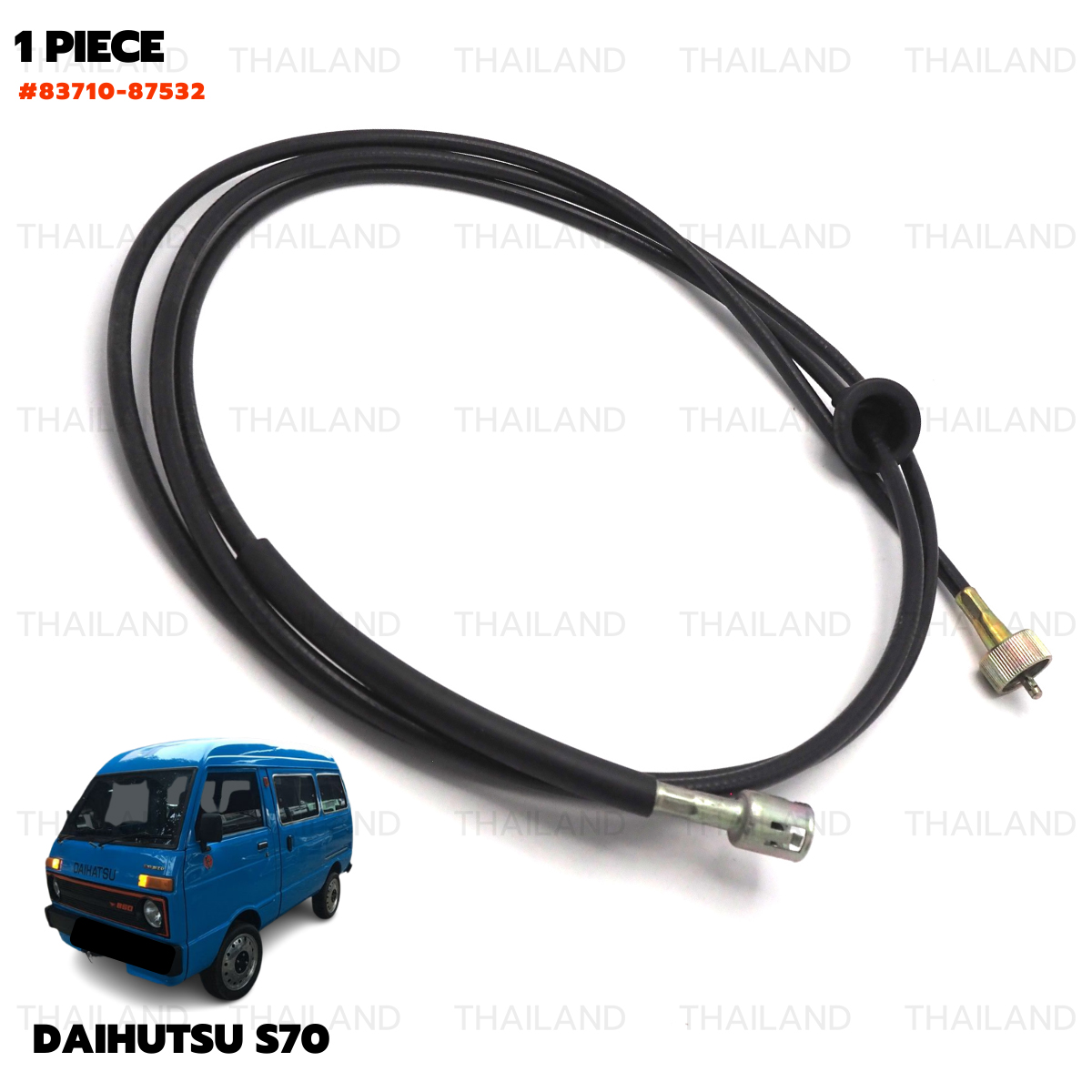 Fits Daihatsu S70 Mini Truck 1981 - 89 Speedo Meter Cable Speedometer 1 ...