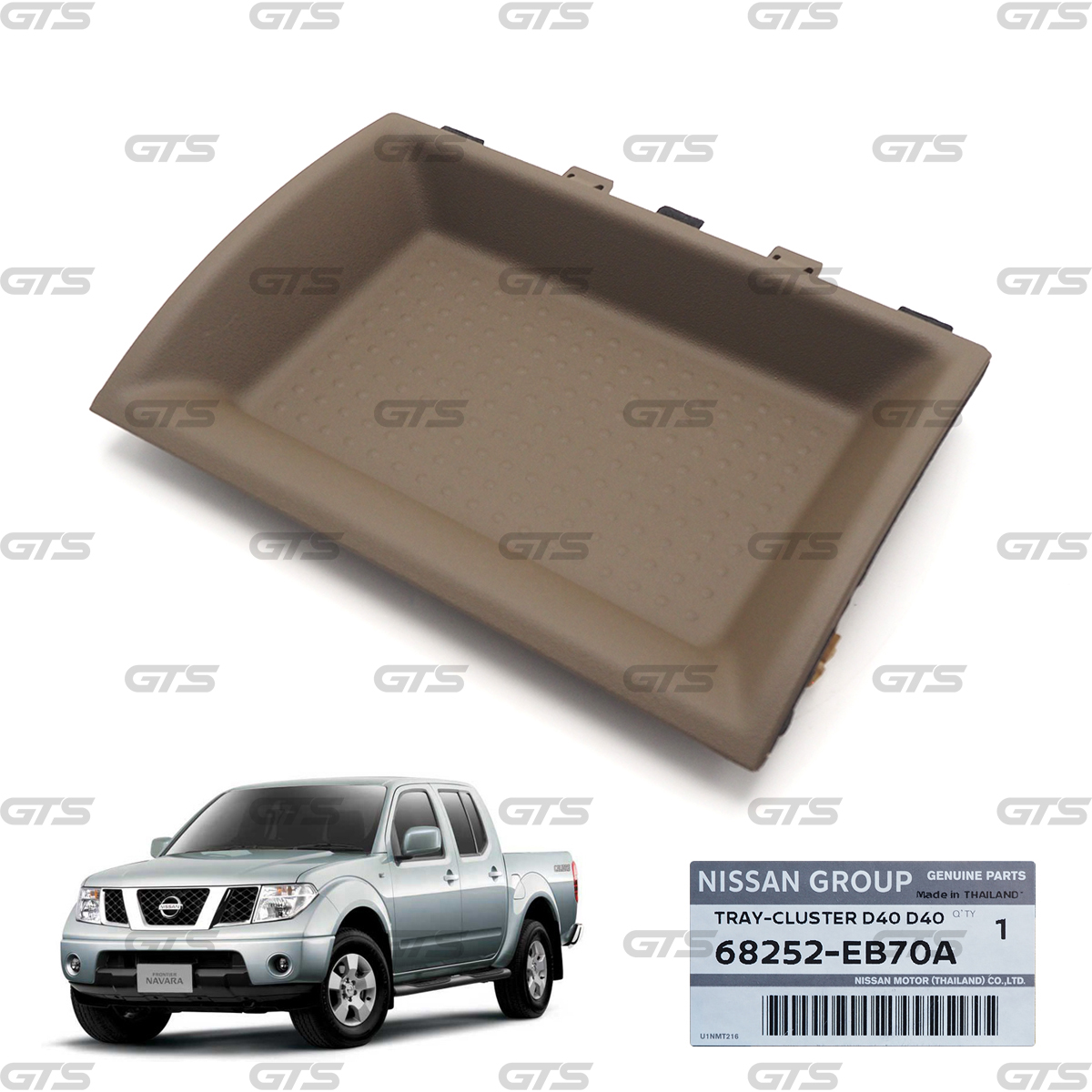 Tray Cluster Front Console For Nissan Navara D40 Frontier Pick Up 2006 ...