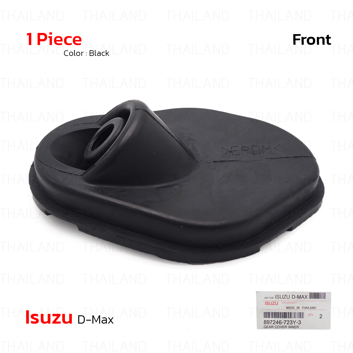 Rubber Lower Gear Inner Lever Cover Shift Boot For Isuzu D-Max Dmax ...